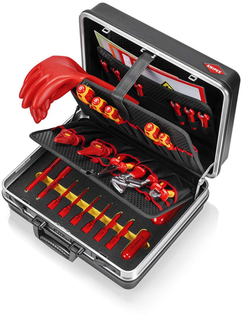 Knipex kofer za alat "Basic" + set od 33 izolovanih alata - za održava ...